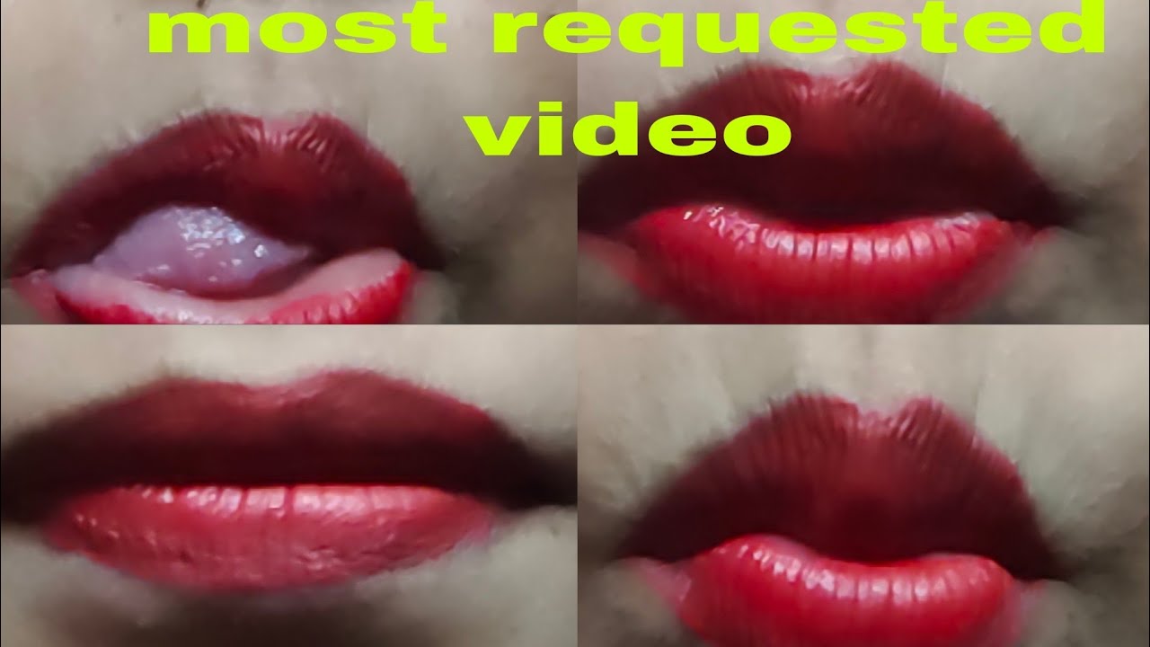 Smile challenge// Lips smile// Zoom lips 👄 smile challenge 💋💋💋 - YouTube