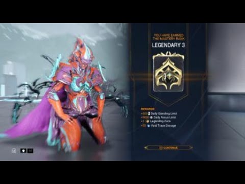 Warframe - Mastery Rank LEGENDARY 3 (Duviri Paradox) - YouTube