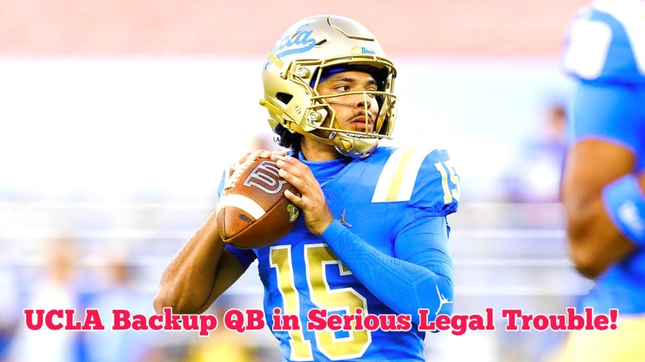 UCLA quarterback arrested on felony charge, suspended from football ...