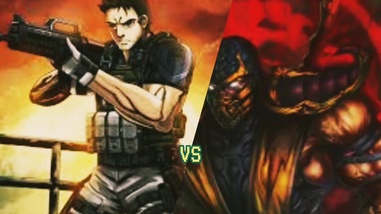 MUGEN: Chris Redfild vs Scorpion - YouTube
