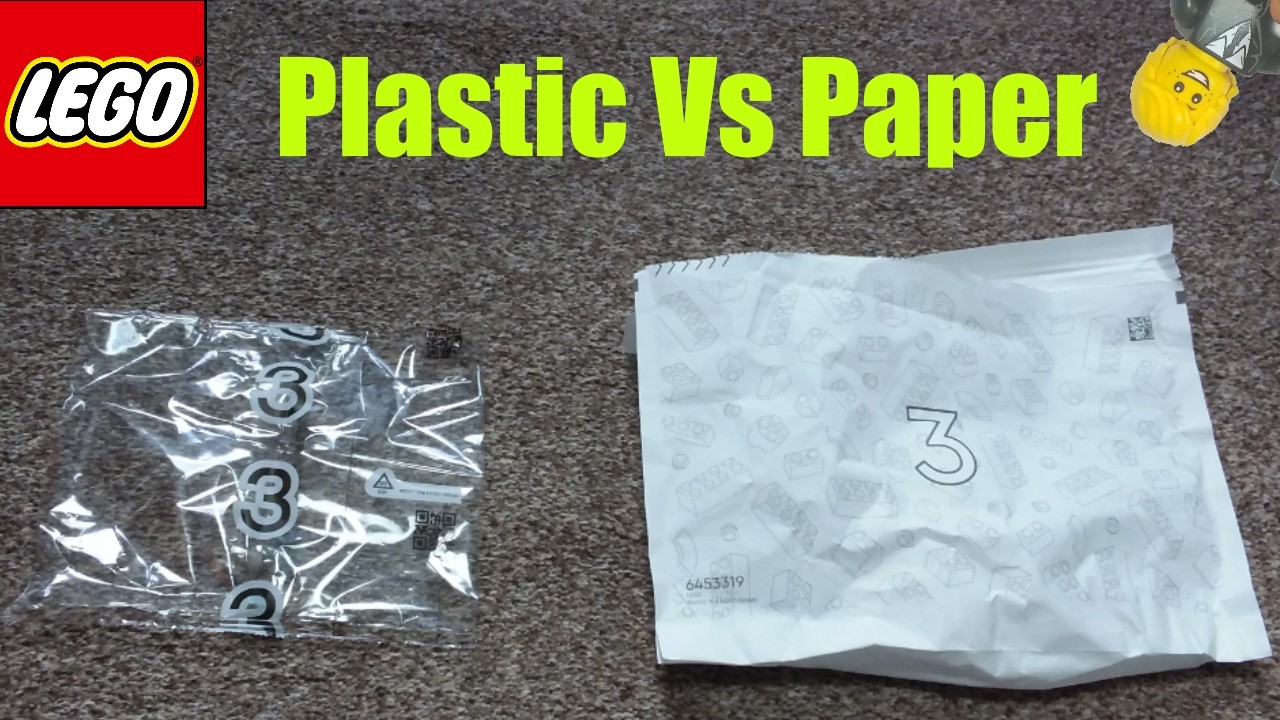 Lego's NEW paper bags are ... - YouTube