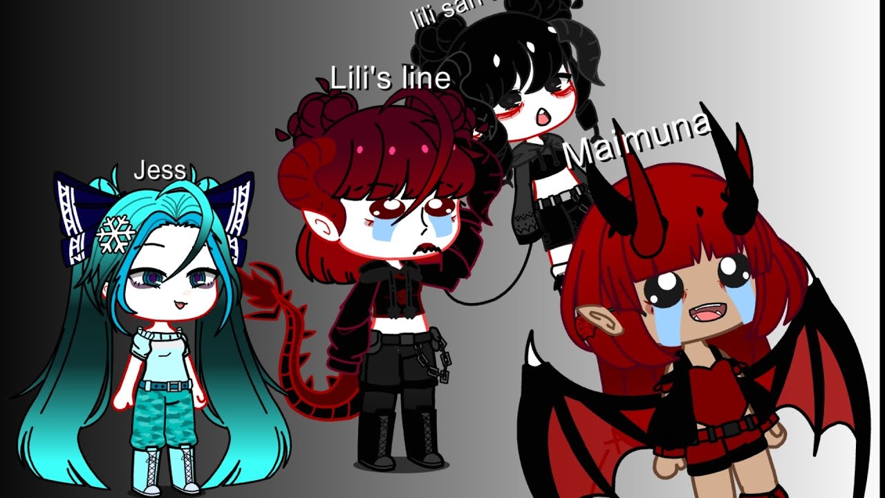 Rating my oc 🥲 [my first gacha vid] - YouTube