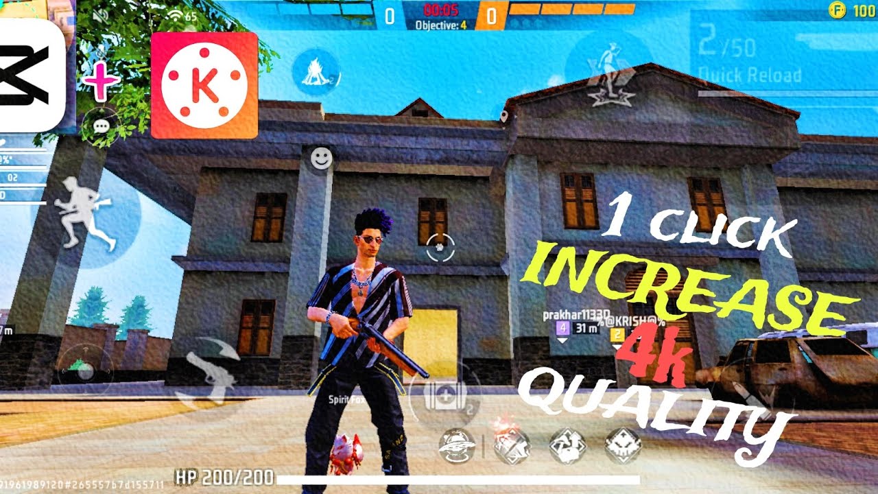 Quality tutorials free fire | Ultimate 4K Quality Guide #freefire - YouTube