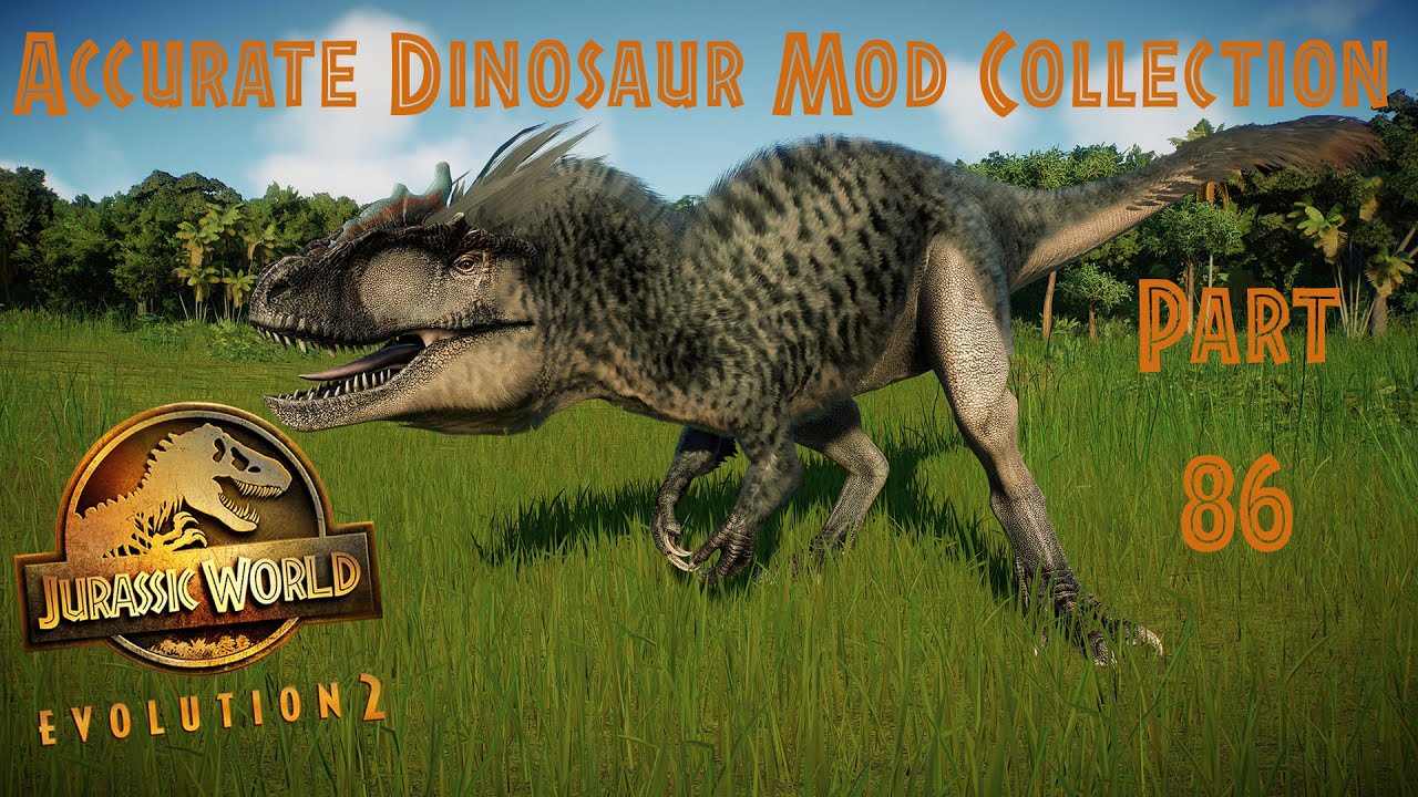 JWE2 Accurate Dinosaur Mod Collection Part 86 - YouTube