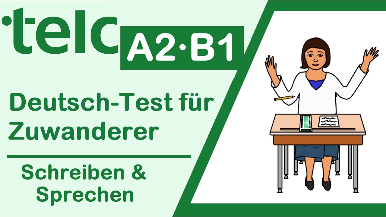 Telc DTZ A2·B1 | Deutsch Test für Zuwanderer | Schreiben & Sprechen ...