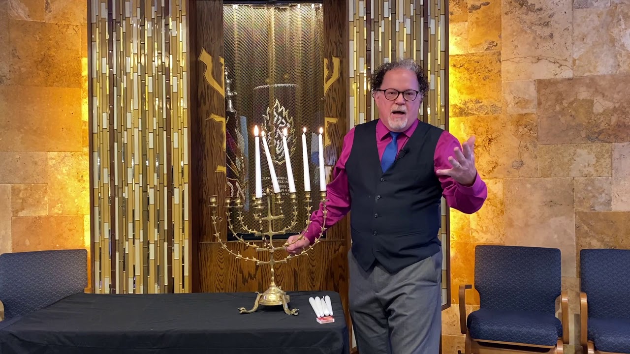 Rabbi Mark Goldfarb explains Hanukkah. December 2020 - YouTube