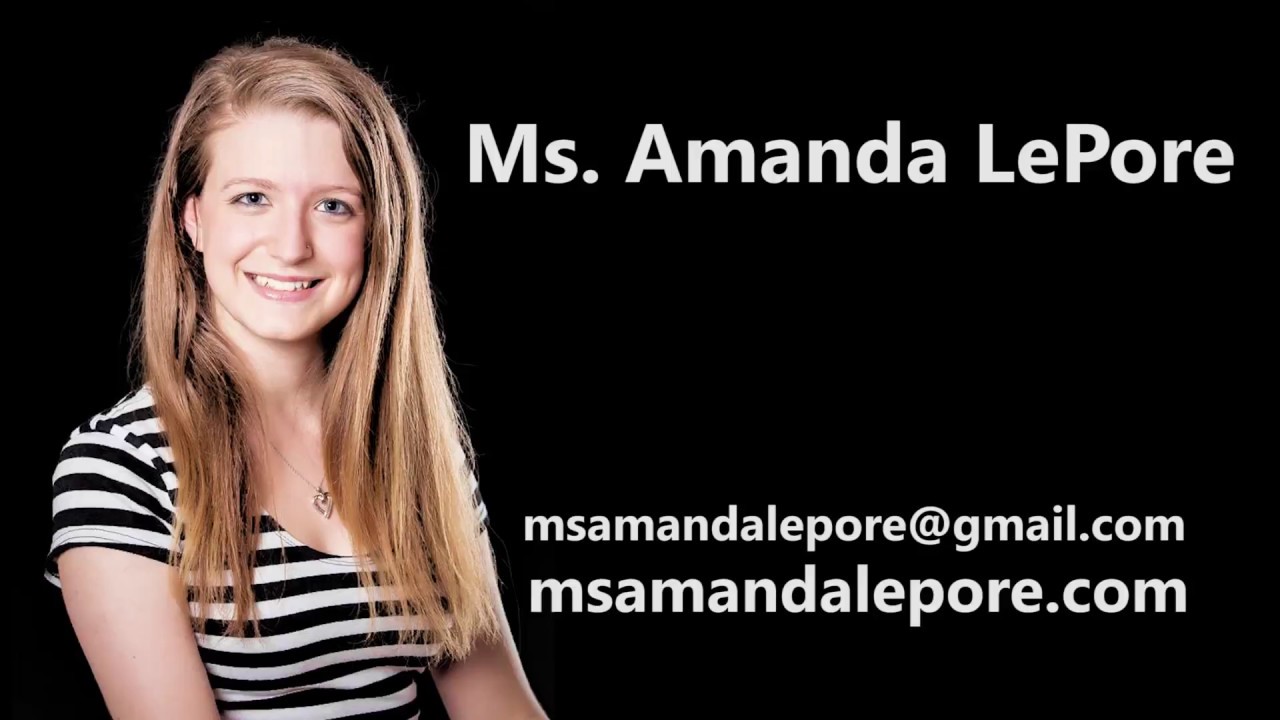 Amanda LePore Colyer Acting Reel - YouTube