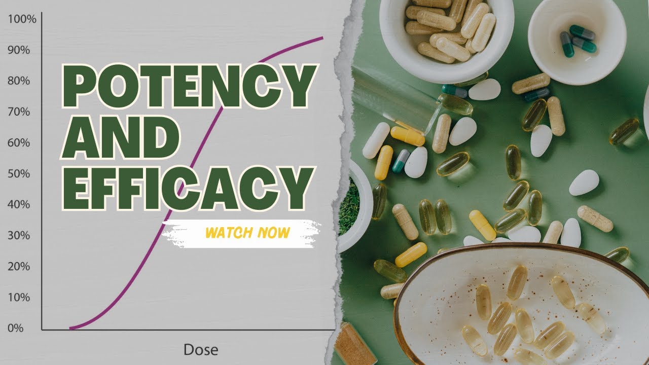 Potency vs Efficacy 💊 Stop Getting Them Confused! - YouTube