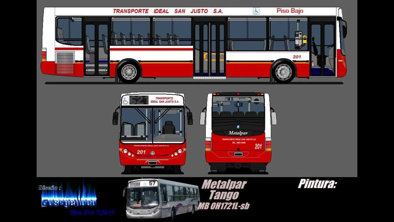 colectivo 621 ex Intr. 201 - YouTube