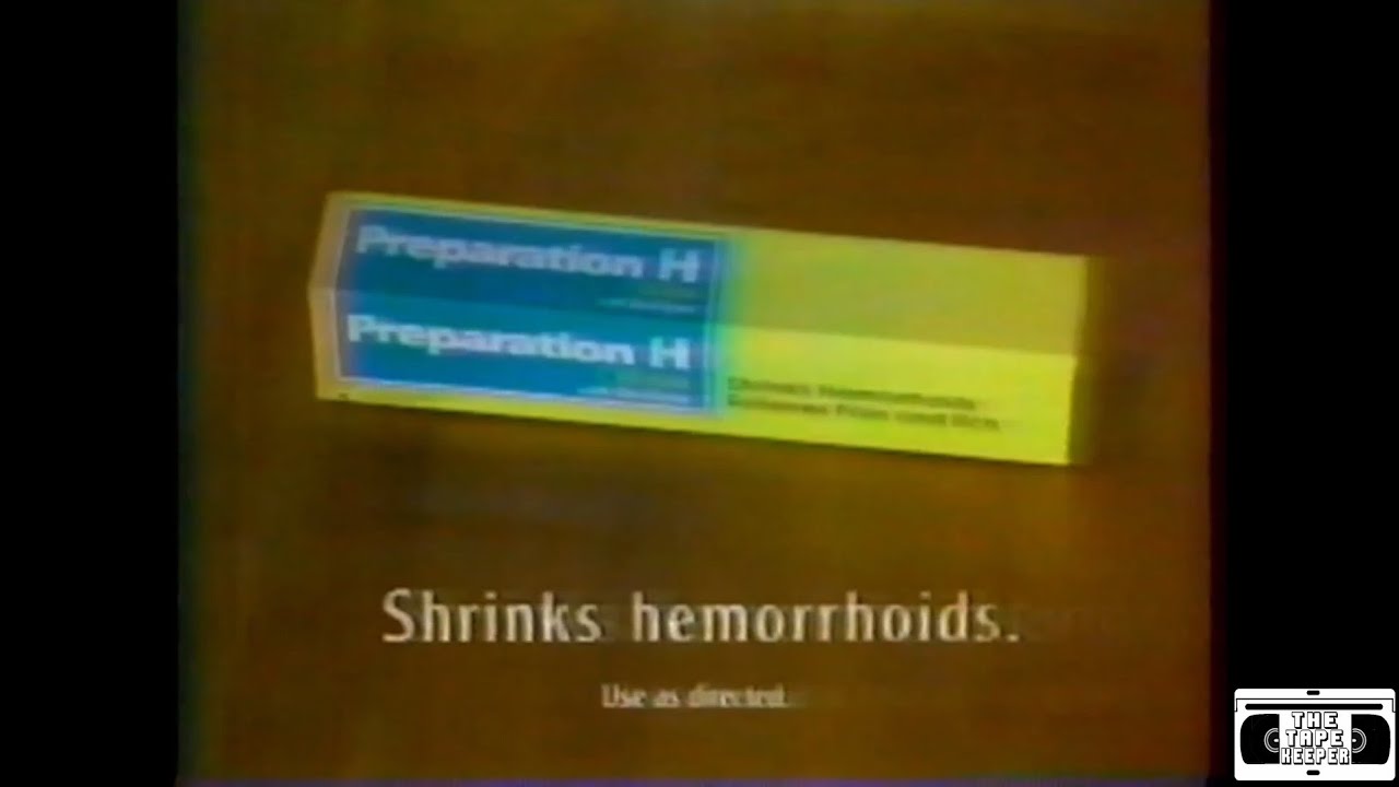 Preparation H Commercial - 1996 - YouTube