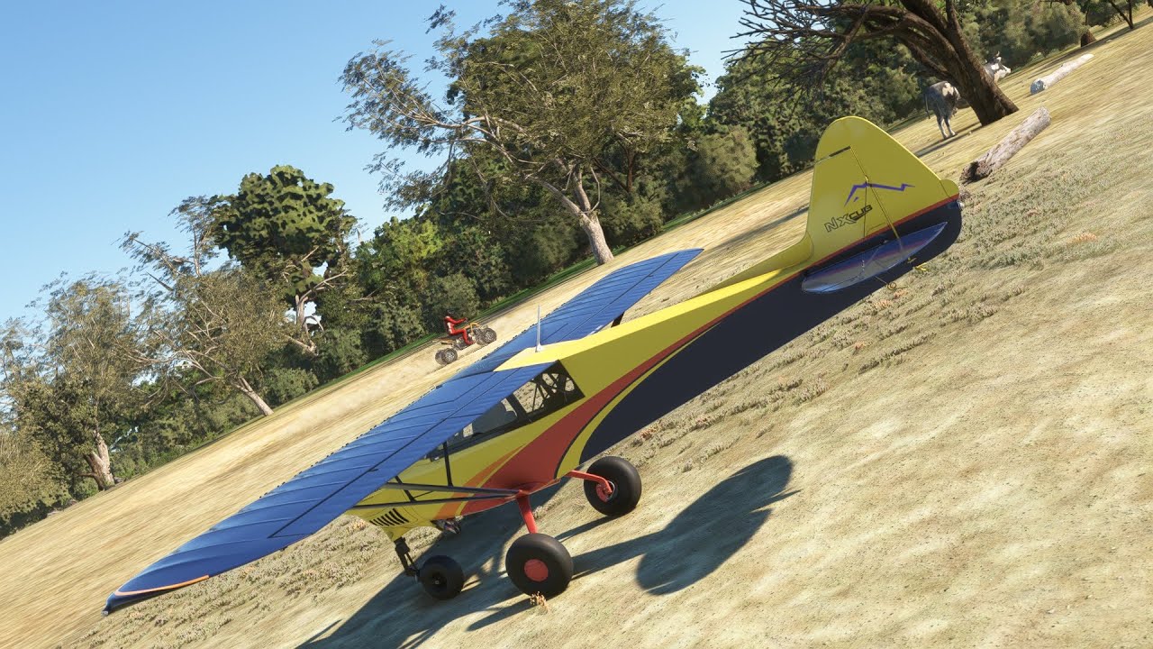 Monster nx cub🛩️STOL landing👉42SS - YouTube