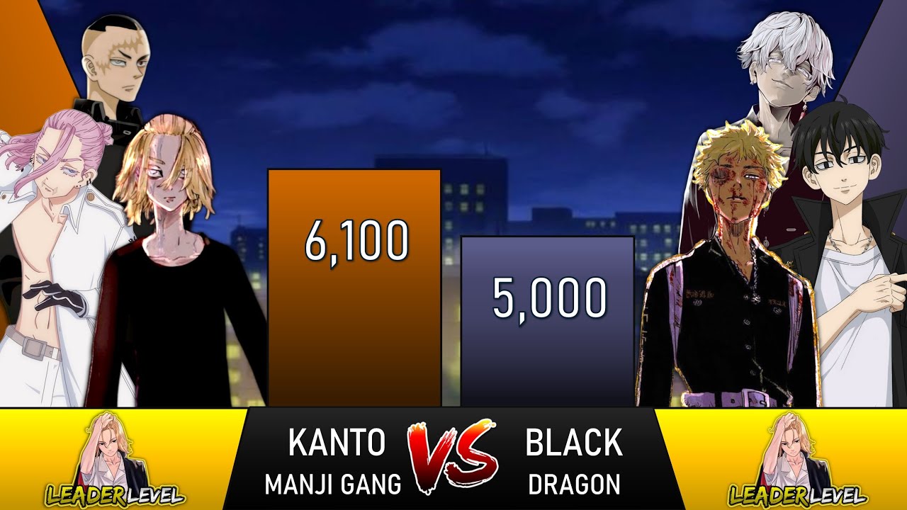 KANTO MANJI VS BLACK DRAGON - TOKYO REVENGERS | KISE SENSEI - YouTube