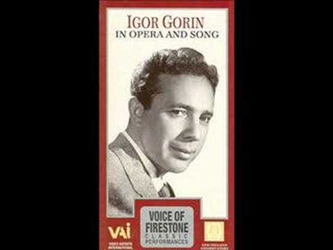 IGOR GORIN sings "Mi Parto" - YouTube