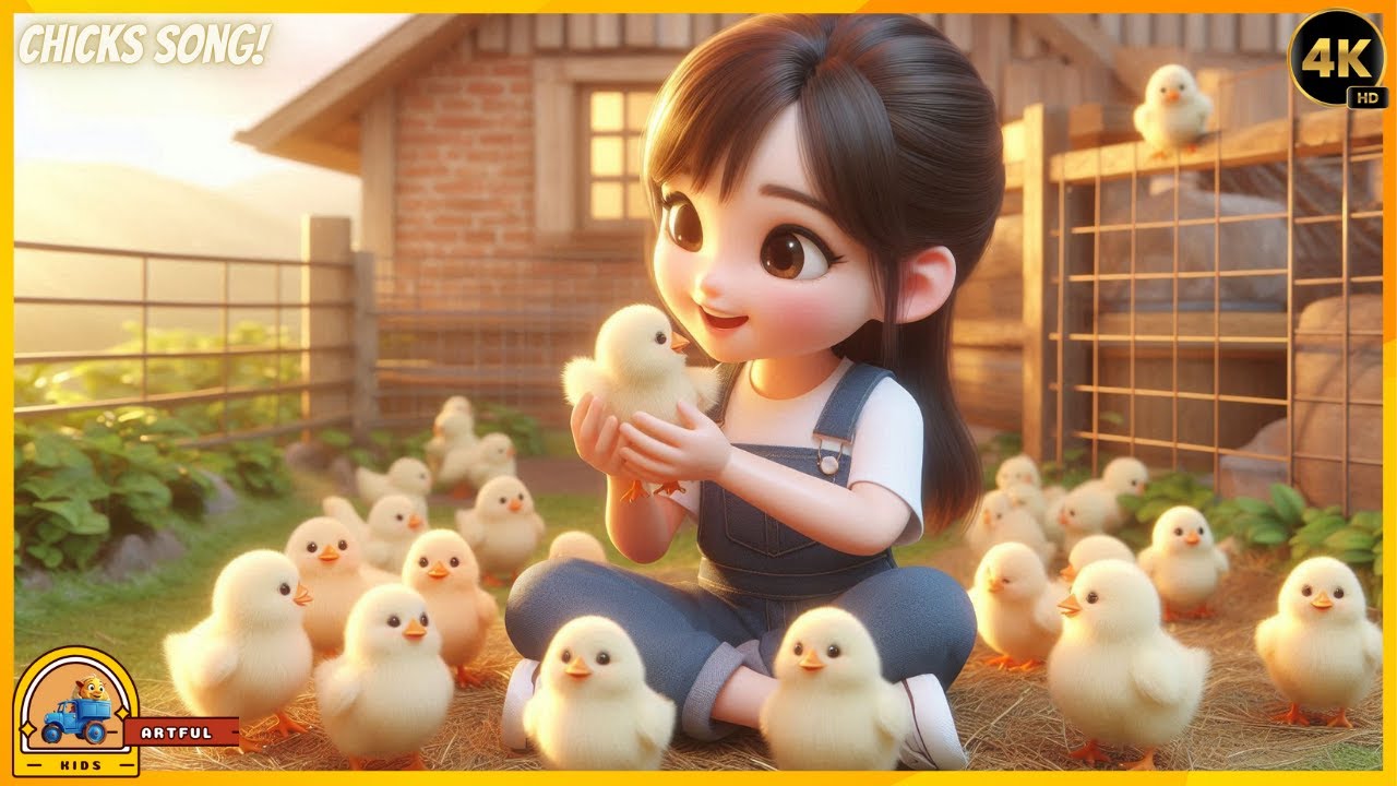 Chicks Song For Kids | Artful Animations - YouTube