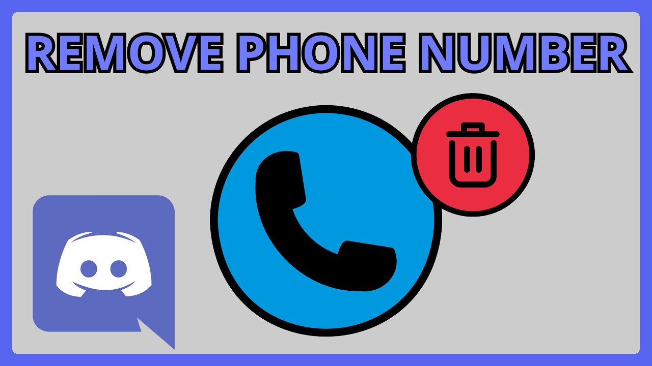 How To Remove Phone Number From Discord - YouTube