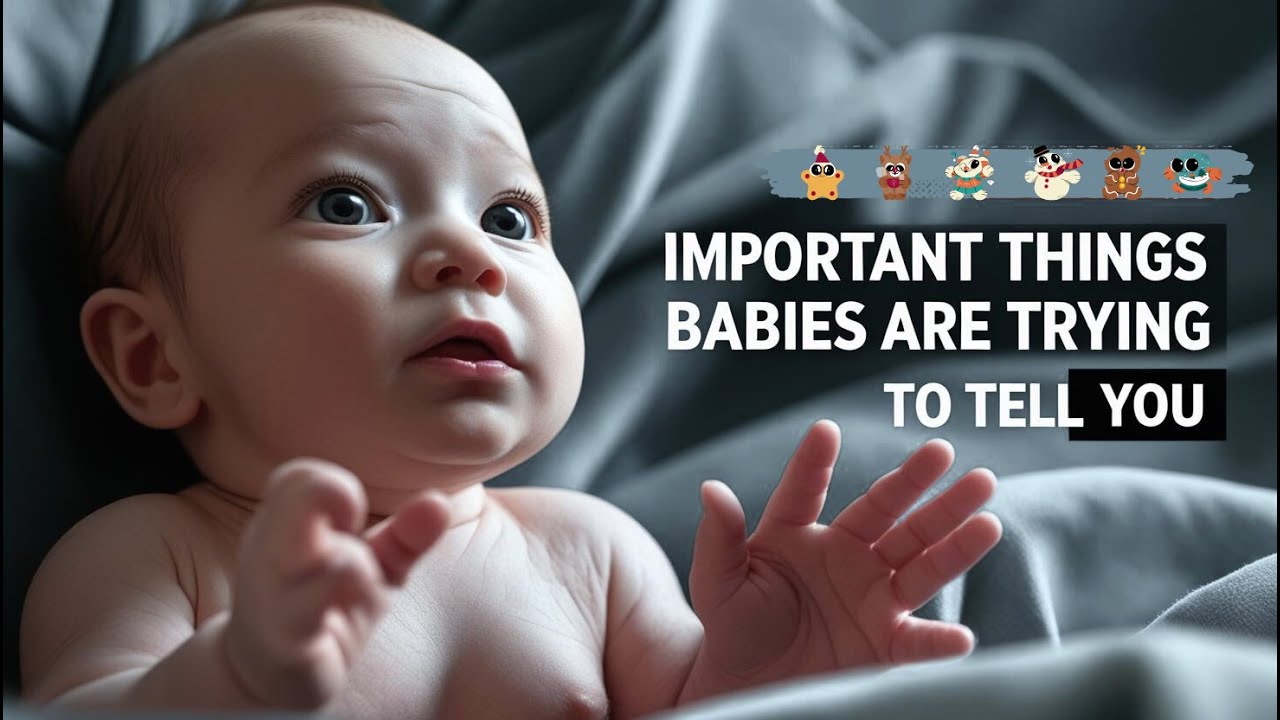 Important Things Babies Are Trying to Tell You - YouTube