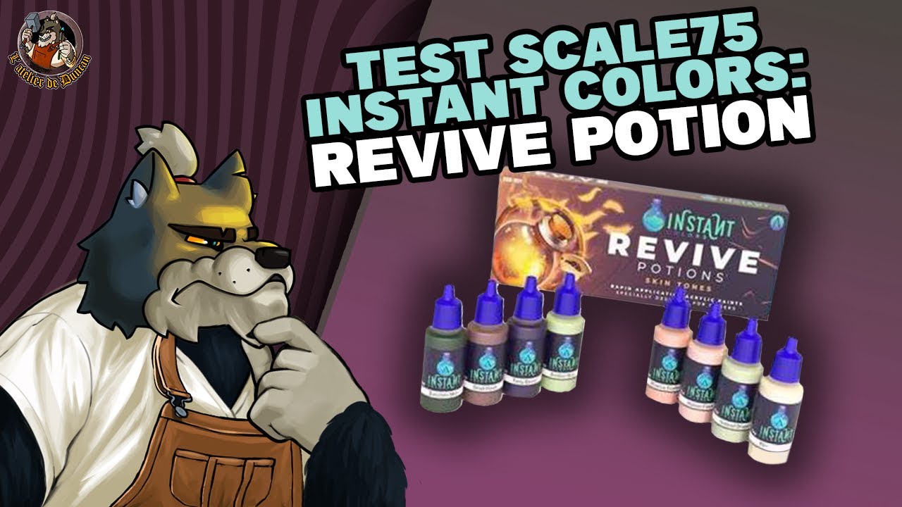 TEST : Instant Colors De Scale 75 Revive Potion - YouTube