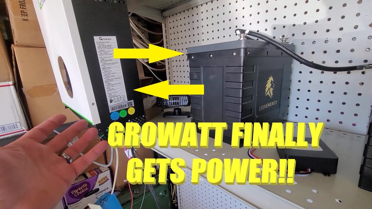 Let The Testing Begin! Growatt is Finally Alive! - YouTube