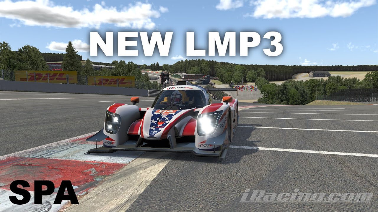 iRacing | *NEW* LMP3 Spa Hotlap - YouTube