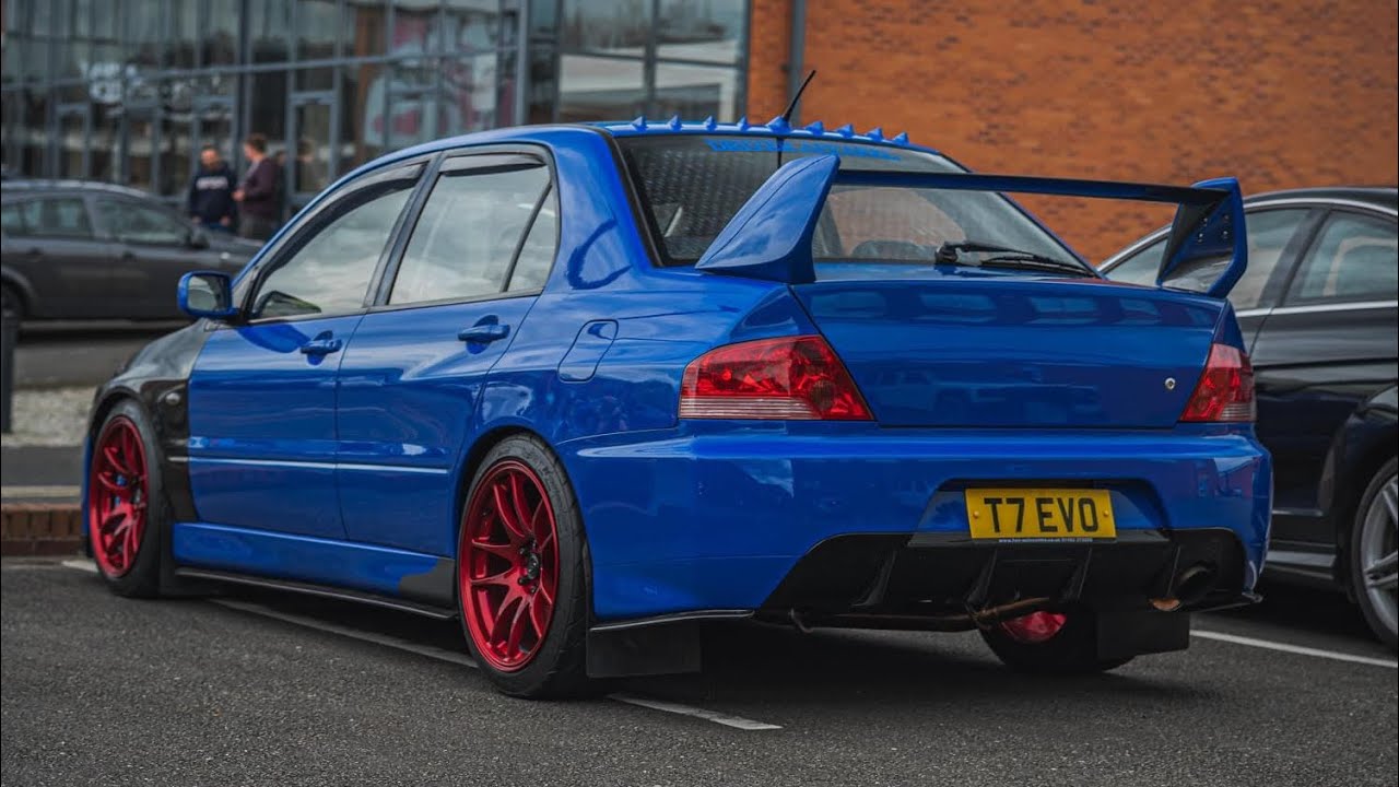 my Mitsubishi evo 7 500hp Rob Creations - YouTube