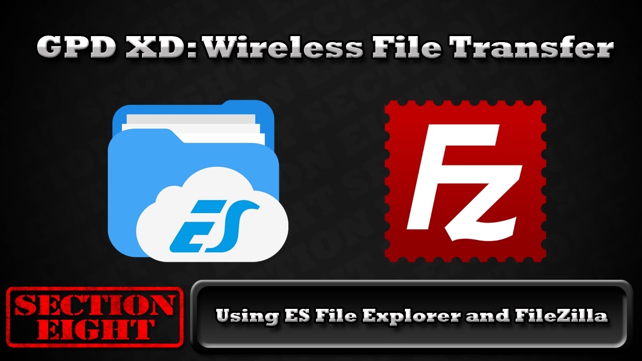 GPD XD - Wireless File Transfer - YouTube