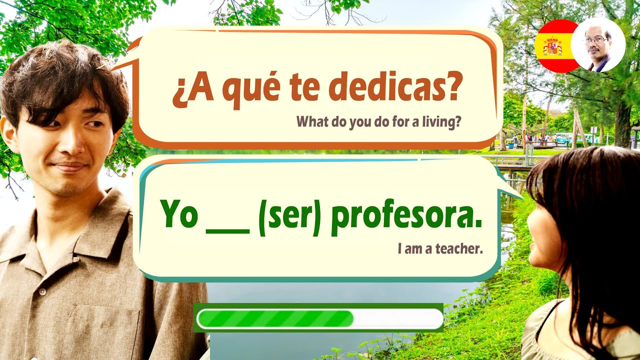 Spanish Q&A Practice for Beginners | 40 Fill-in-the-Blank Questions ...