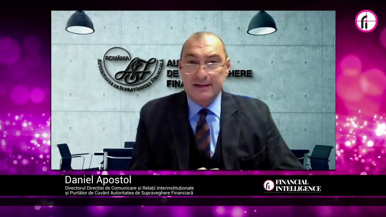 Daniel Apostol, ASF, la Gala Financial Intelligence Awards 2020 - YouTube