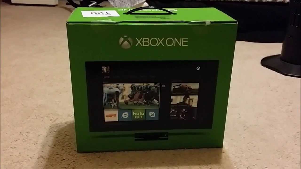 Xbox One Unboxing (Standard edition) - YouTube