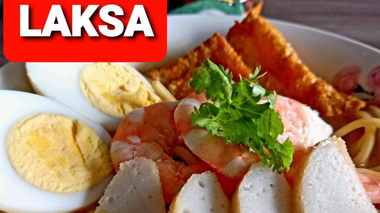 EASY AND AUTHENTIC SINGAPORE LAKSA RECIPE ||HOMEMADE - YouTube