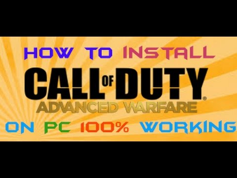 How To Download & Install Call Of Duty Advanced Warfare on PC ...