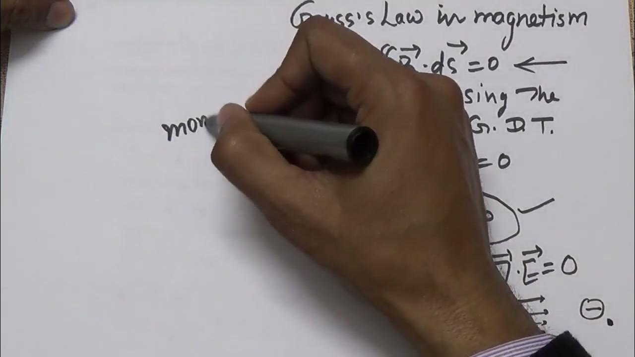 Maxwells Equation In Integral And Differential Form Youtube