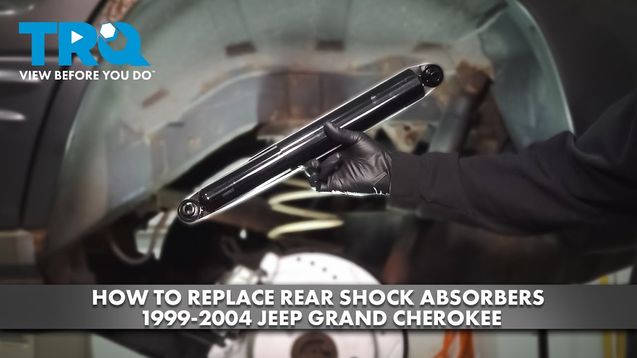 How to Replace Rear Shock Absorbers 1999-2004 Jeep Grand Cherokee | 1A Auto