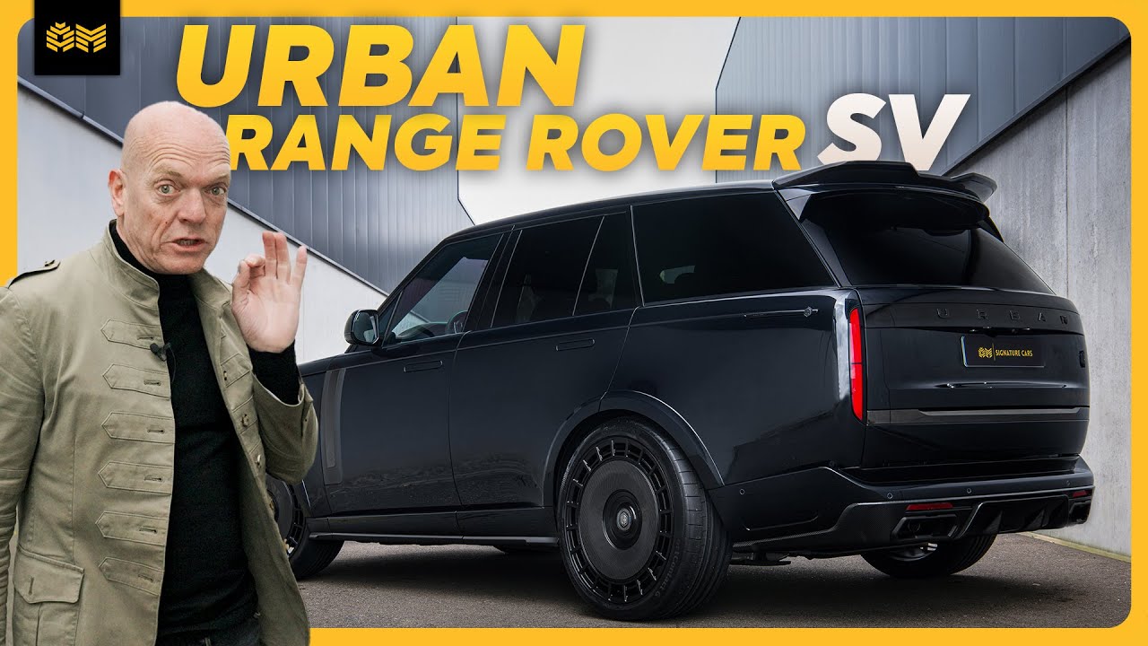 PRIMEUR: De URBAN AUTOMOTIVE Range Rover SV #redefined - YouTube