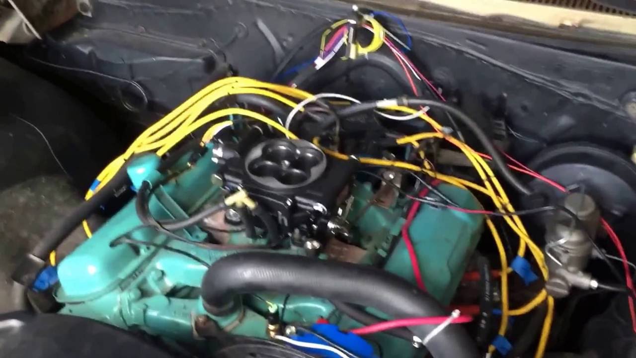 FiTech install on 1966 Pontiac Catalina using fuel command center - YouTube