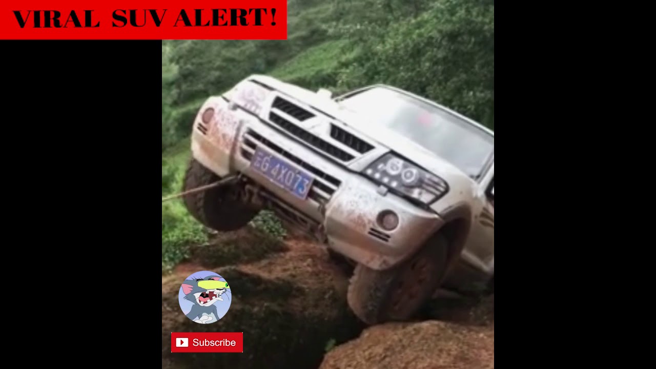 SUV Stuck Off Roading - YouTube