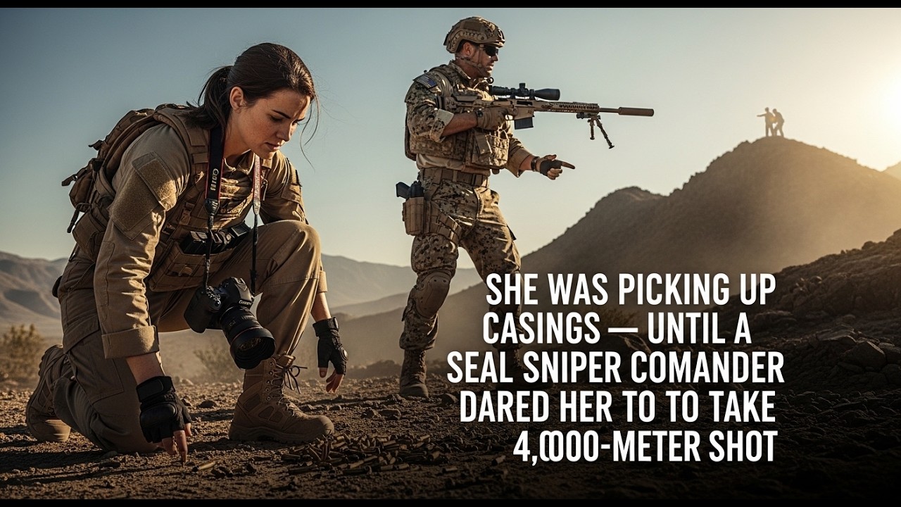 She Was Picking Up Casings — Until a SEAL Sniper Commander Dared Her to ...