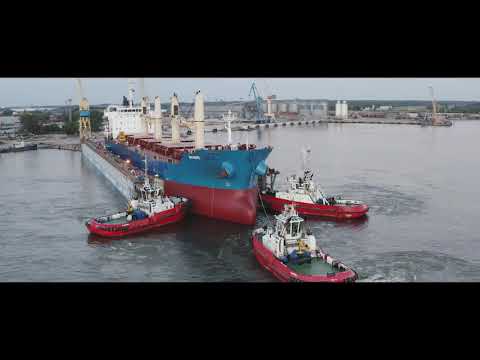 GRONA SHIPPING`s IMAVERE at BLRT Repair Yards - YouTube