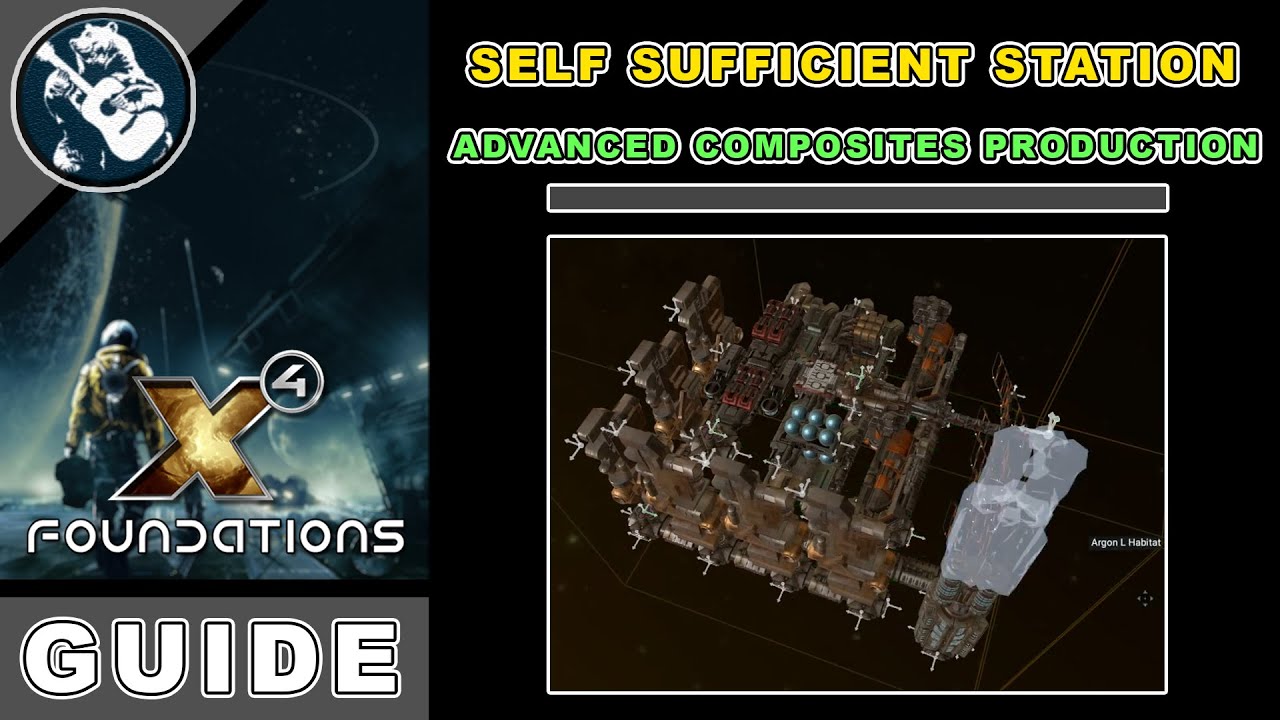 X4 Foundations Station Building Guide: Advanced Composites Production ...