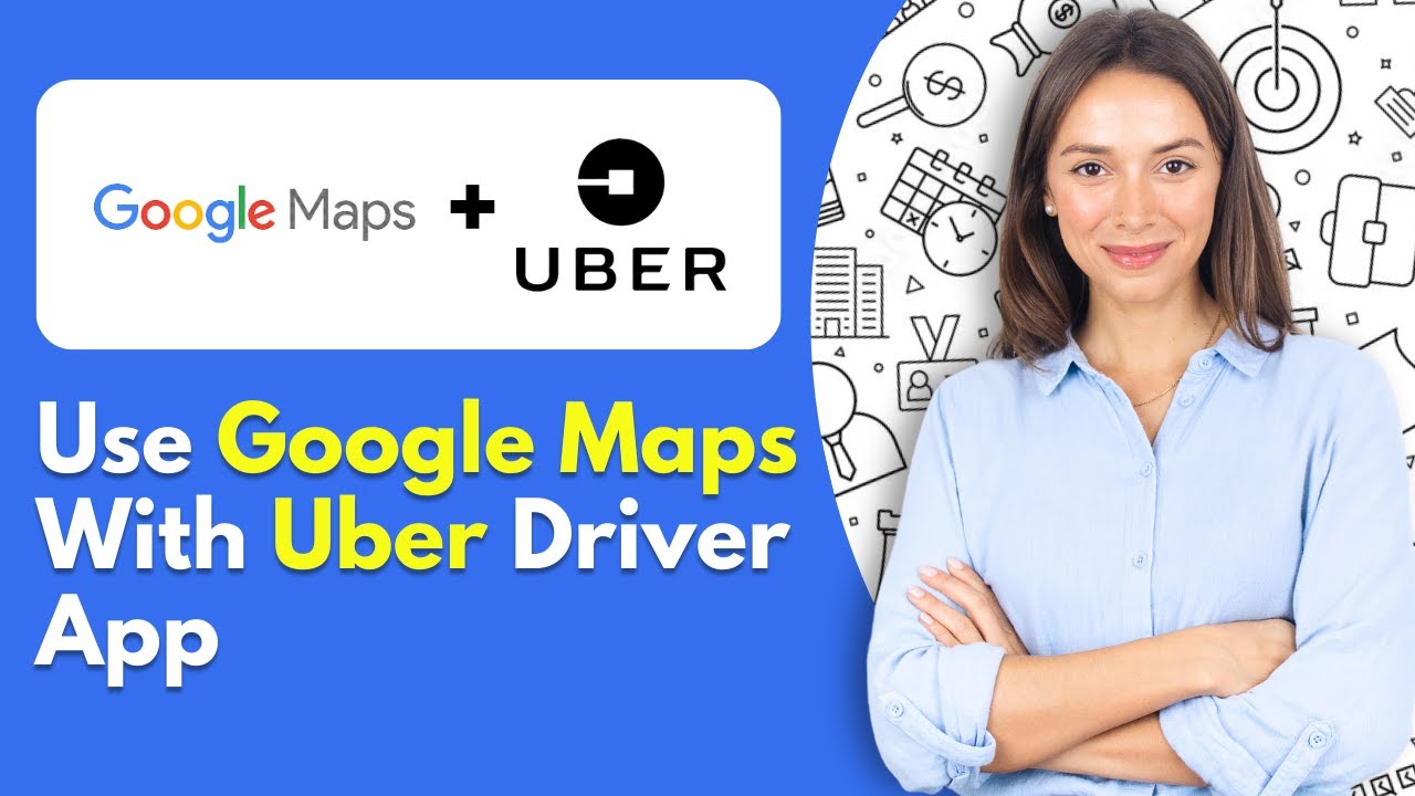 How to Use Google Maps With Uber Driver App - YouTube