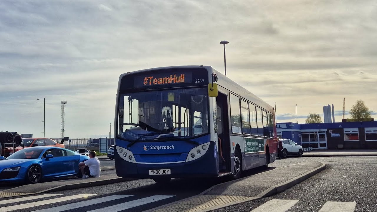 WE took an EX Yorkshire MAN Enviro300 to the Ferry!! FT. Stagecoach ...