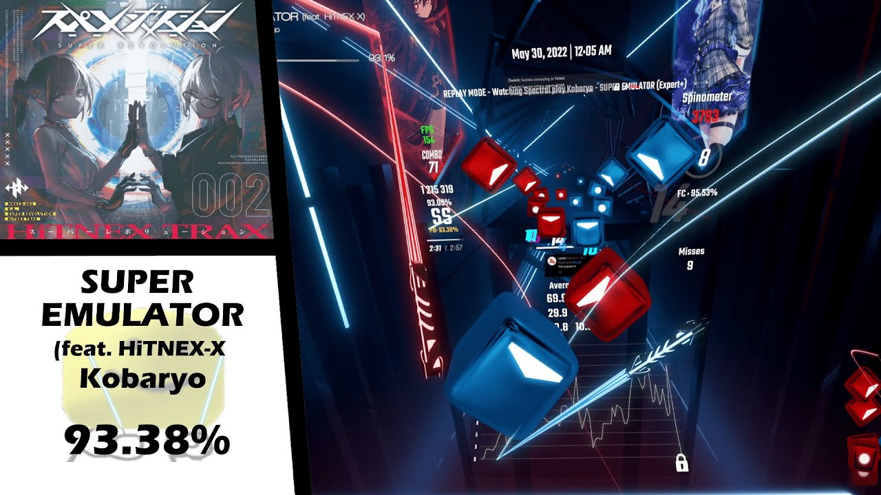 full swinging 400 bpm jumps :o | SUPER EMULATOR (feat. HiTNEX-X ...