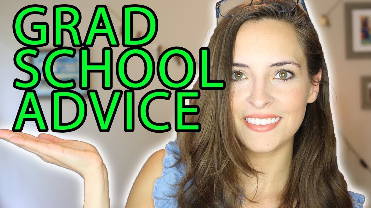 Grad School Advice - YouTube