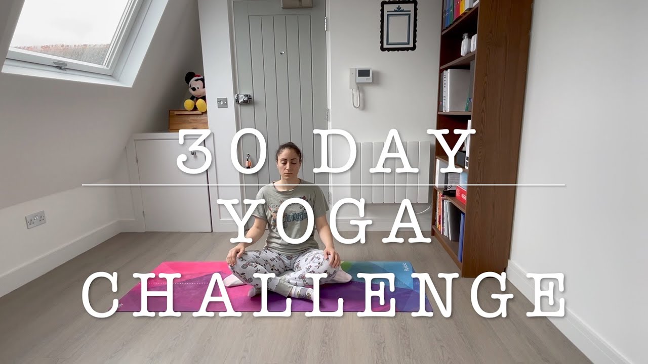 DAY 6 OF THE 30 DAY YOGA CHALLENGE - YouTube
