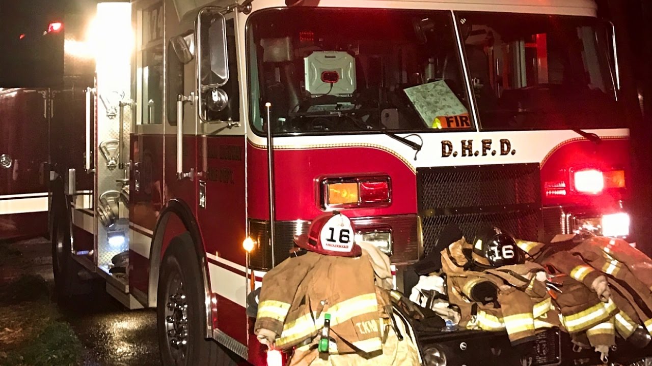 Engine 174 Responding to a Working Structure Fire (Helmet Cam) [GoPro ...