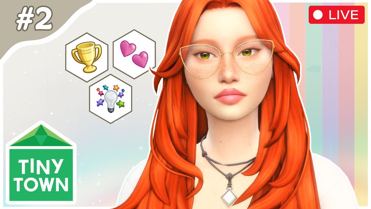 🔴The Sims 4 Tiny Town Challenge 🩵🏡! | Ep 2 - YouTube