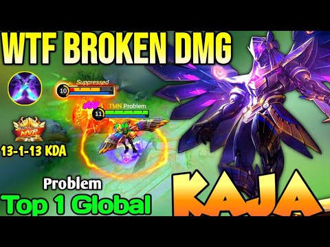 KAJA BEST BUILD IN 2021 | TOP 1 GLOBAL KAJA Problem - MOBILE LEGENDS ...