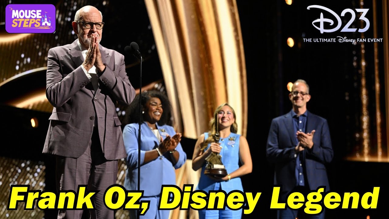 Frank Oz Receives Disney Legend Award with Intro from Pete Docter at D23: Ultimate Fan Event ...