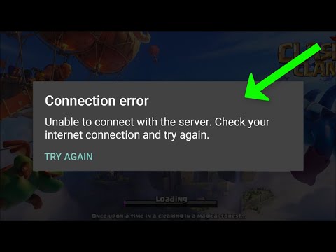Clash Of Clans - Connection Error - Unable To Connect With The Server - Check Your Internet - 2022