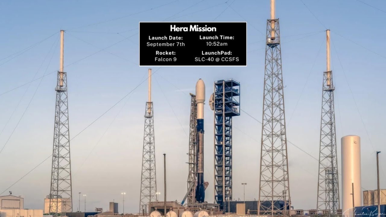 Launch of Hera Mission - YouTube
