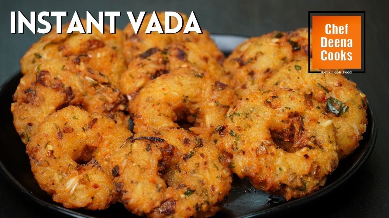 Aval Vadai Recipe | How to Make Instant Vada | Evening Snack Recipe ...